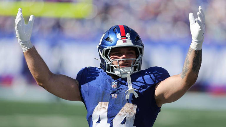 Cam Skattebo sets astronomical goal Giants fans can only hope he achieves
