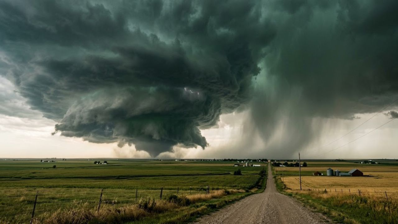 Monster EF3 tornado tears through Nebraska and Kansas now
