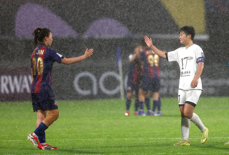 North Korea’s Naegohyang Women’s FC edges Suwon after penalty miss