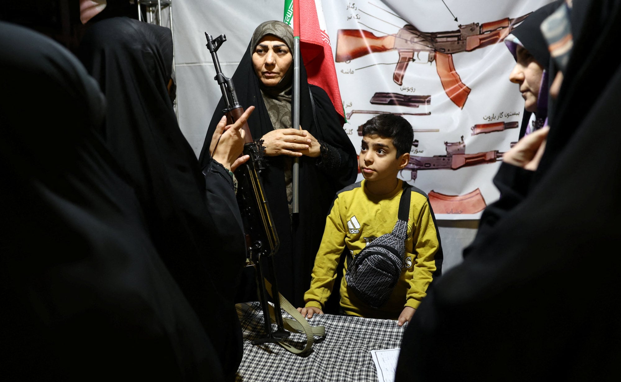 Iranian public get basic gun training amid Trump’s threats to restart war