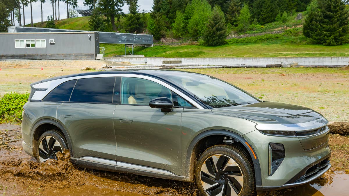 I drove the 2026 Lucid Gravity Grand Touring at Mudfest: Here's my ...