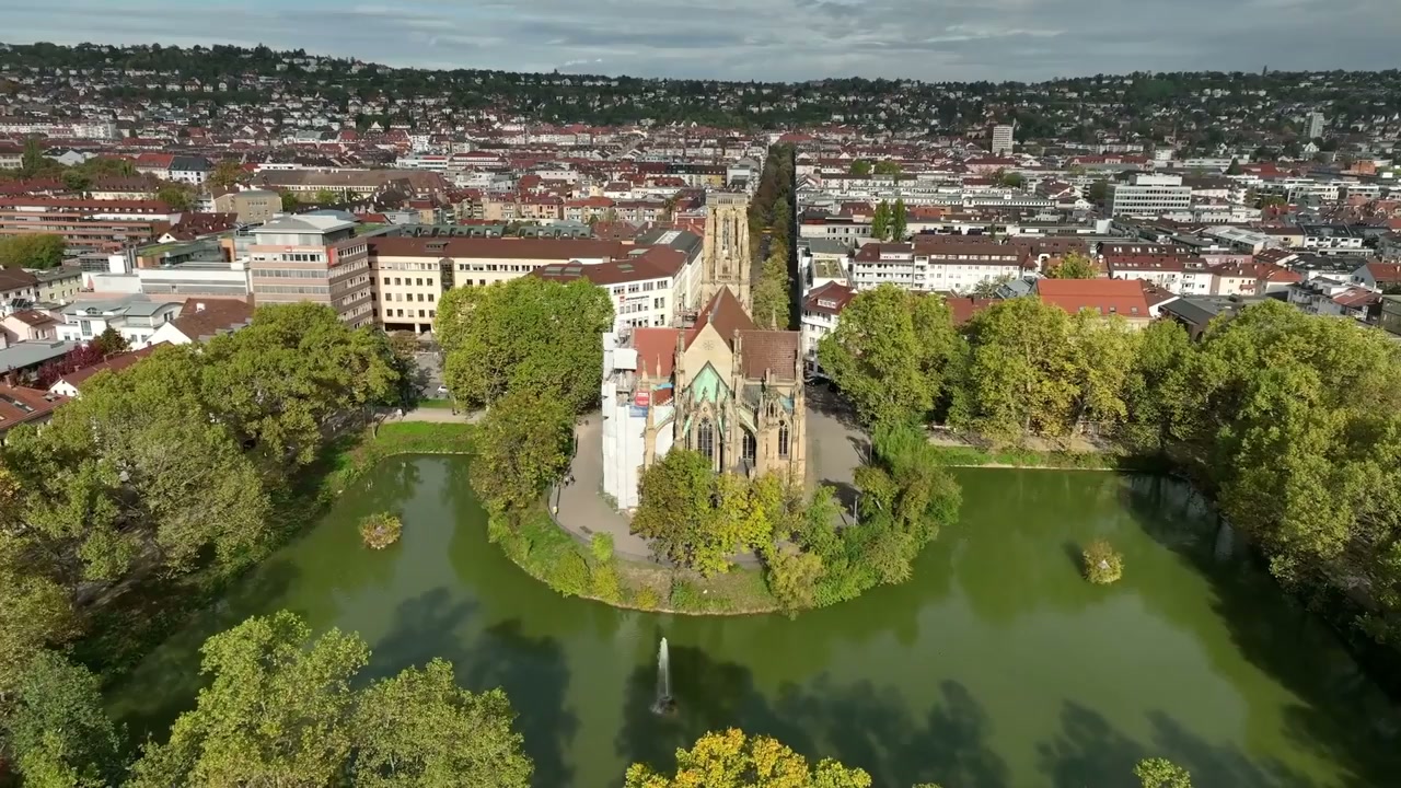 Stuttgart, Germany: Drone tour of the cradle of the automobile