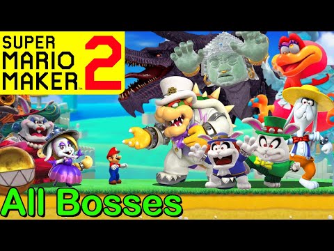 Every Super Mario Odyssey boss recreated in Mario Maker 2