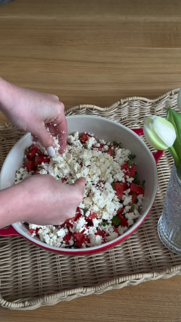 Watermelon Mint and Feta Combo Obsessed