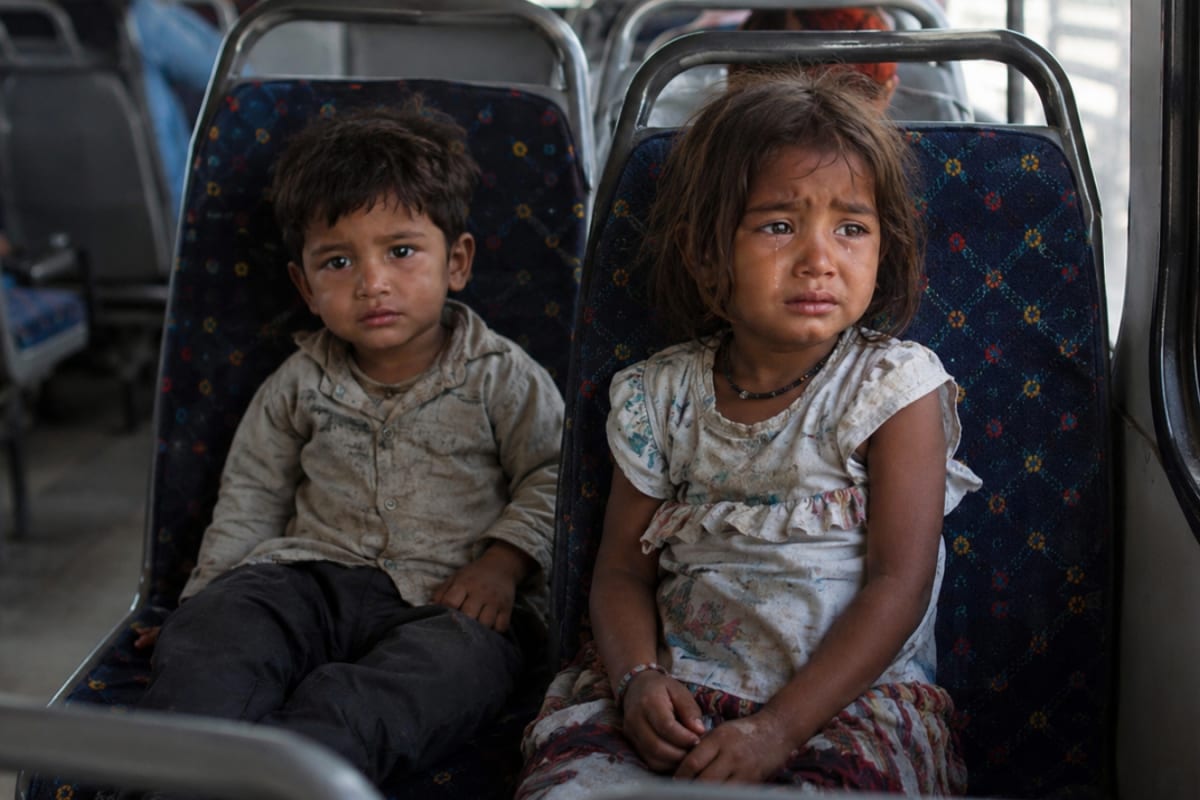 They have no parents: Woman abandons children on bus, flees on father’s ...