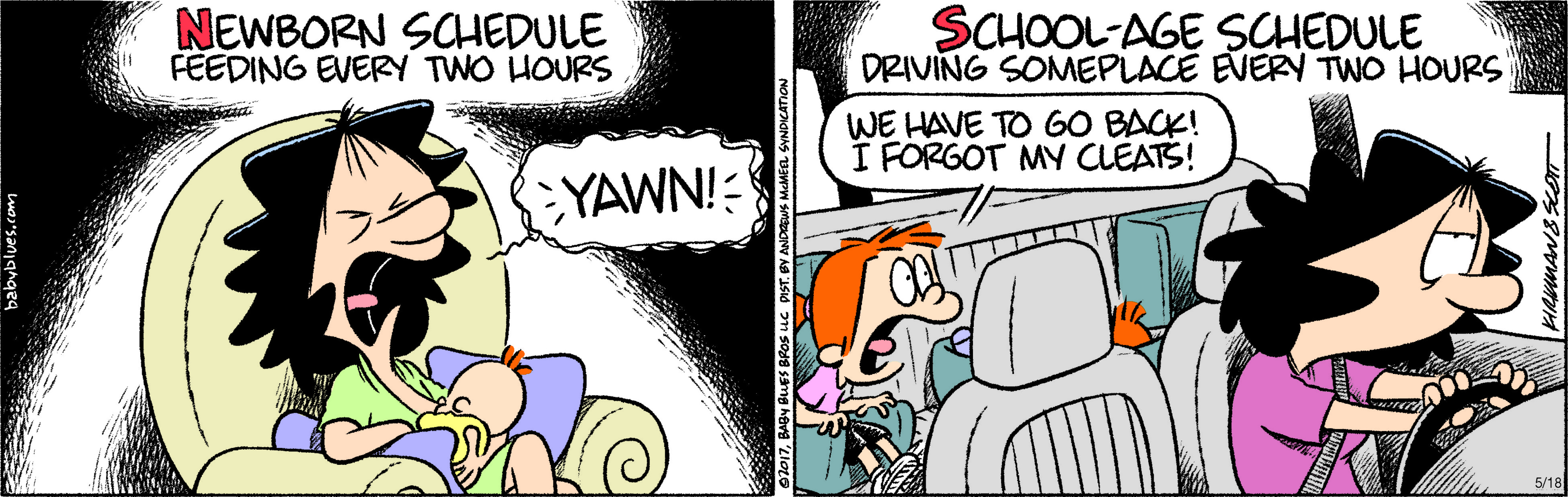 Baby Blues by Rick Kirkman and Jerry Scott