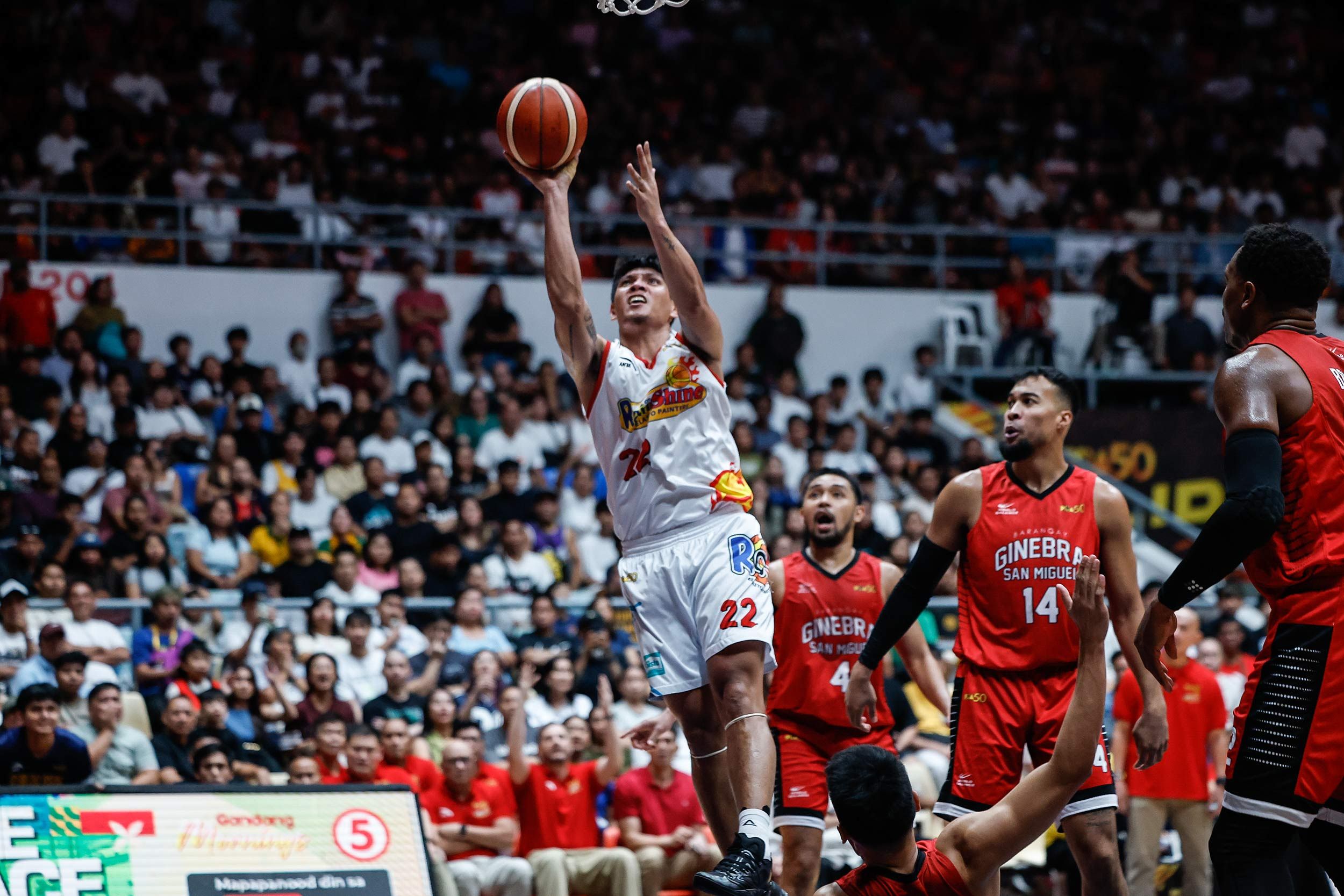 PBA: Rain or Shine edges out Ginebra in dramatic Game 1 finish