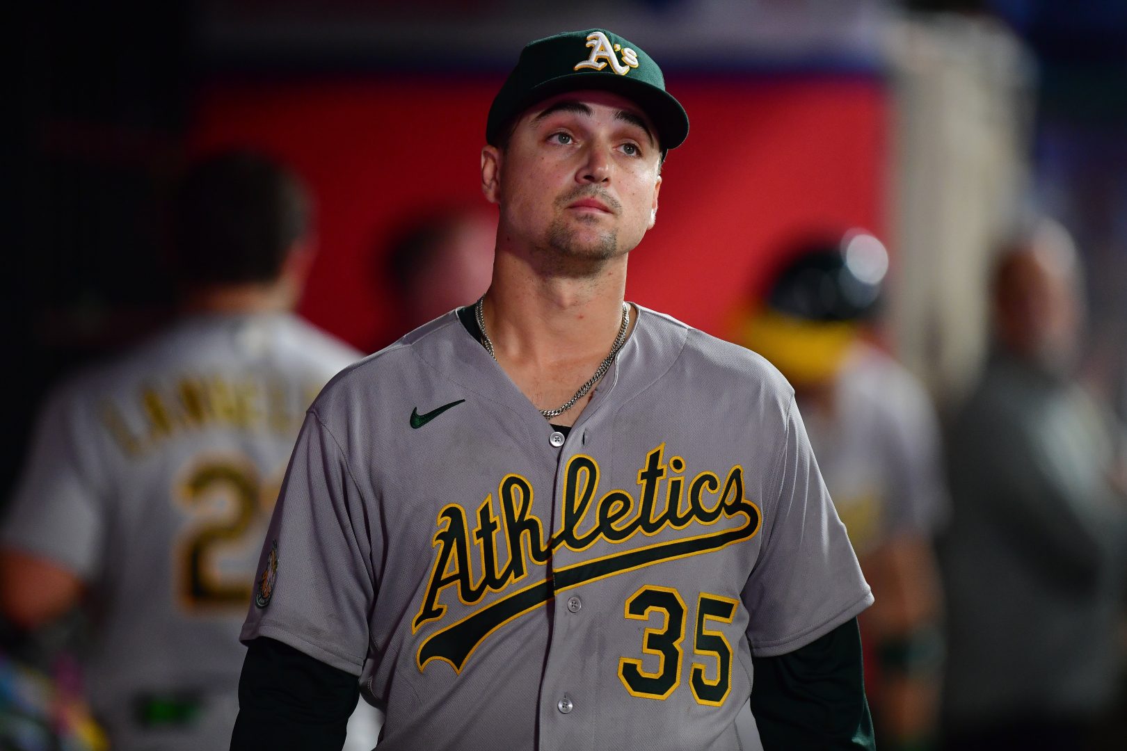 Ginn loses no-hit bid in ninth, A’s fall 2-1 on walk-off