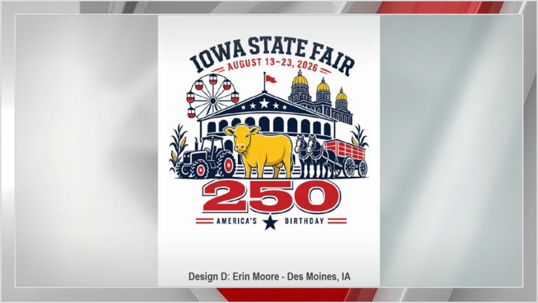 Winning Iowa State Fair t-shirt design unveiled