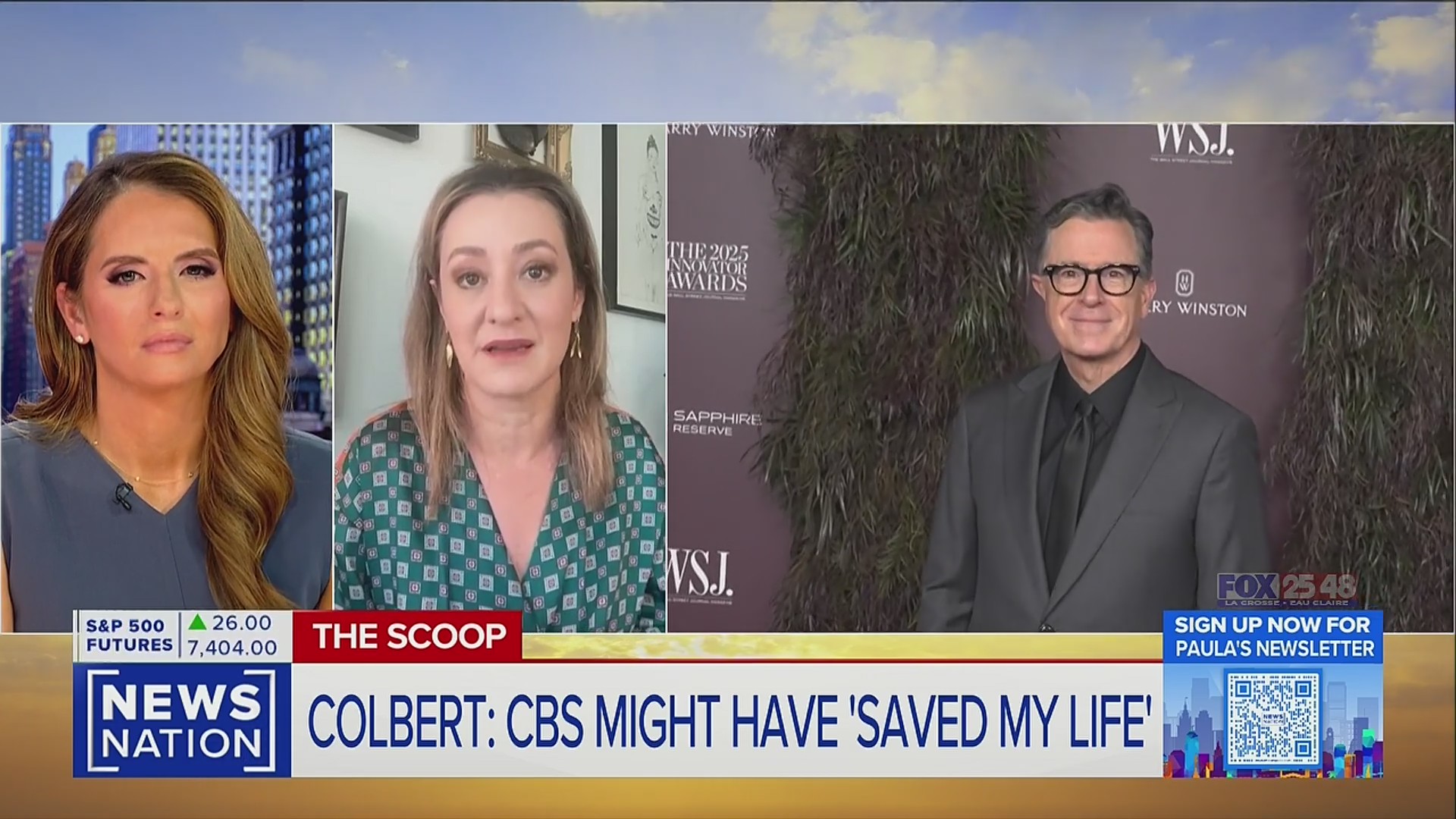 Colbert: CBS might have saved my life