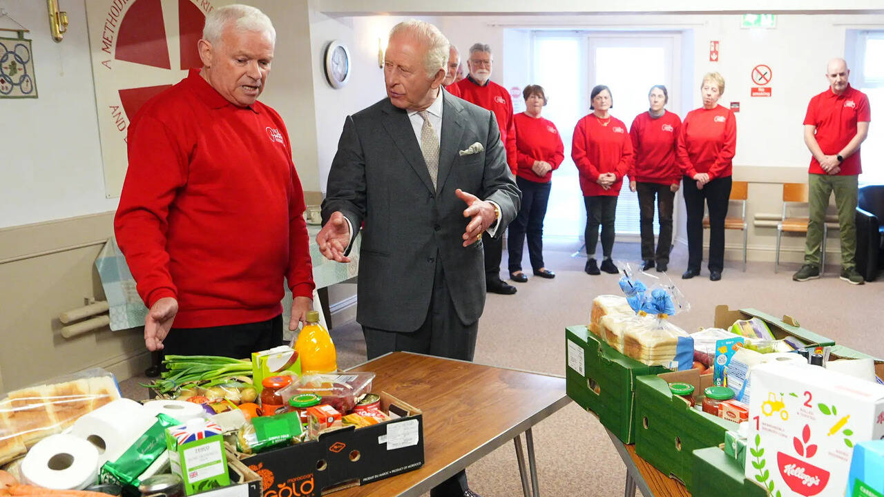 King Charles III experiences seagull incident during Northern Ireland visit