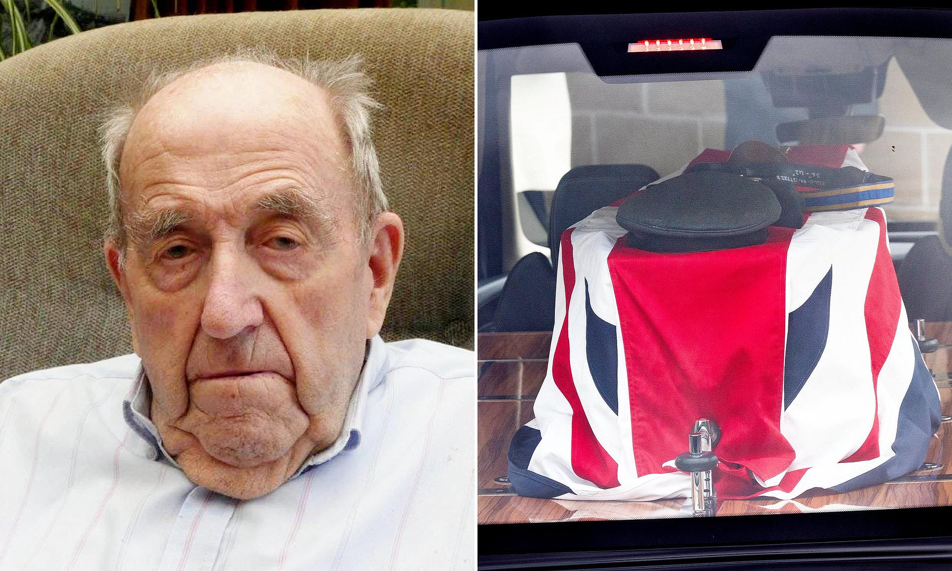 Veterans line the streets for WWII bomber pilot's funeral who died with ...