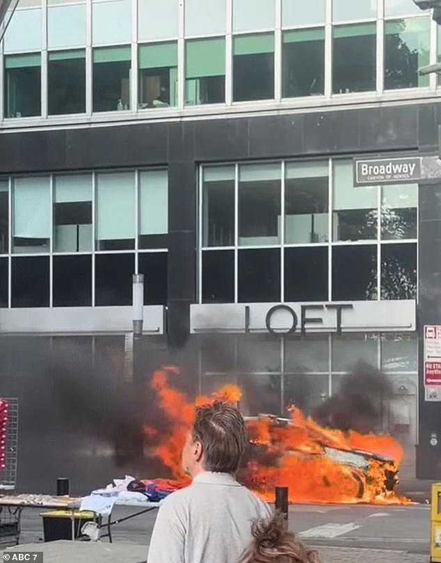 New York rocked by car explosion as Manhattan street is engulfed by ...