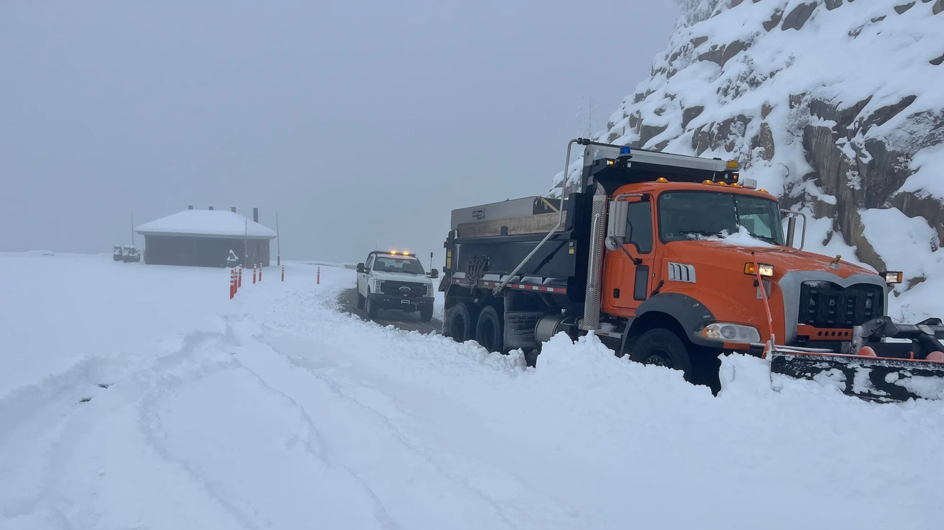 Colorado opens mountain passes early after low snowpack