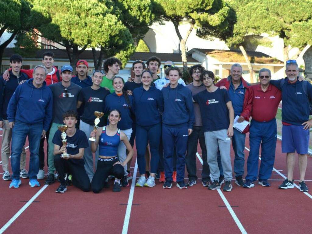 Atletica Arcobaleno, doppio argento al campionato di società assoluto
