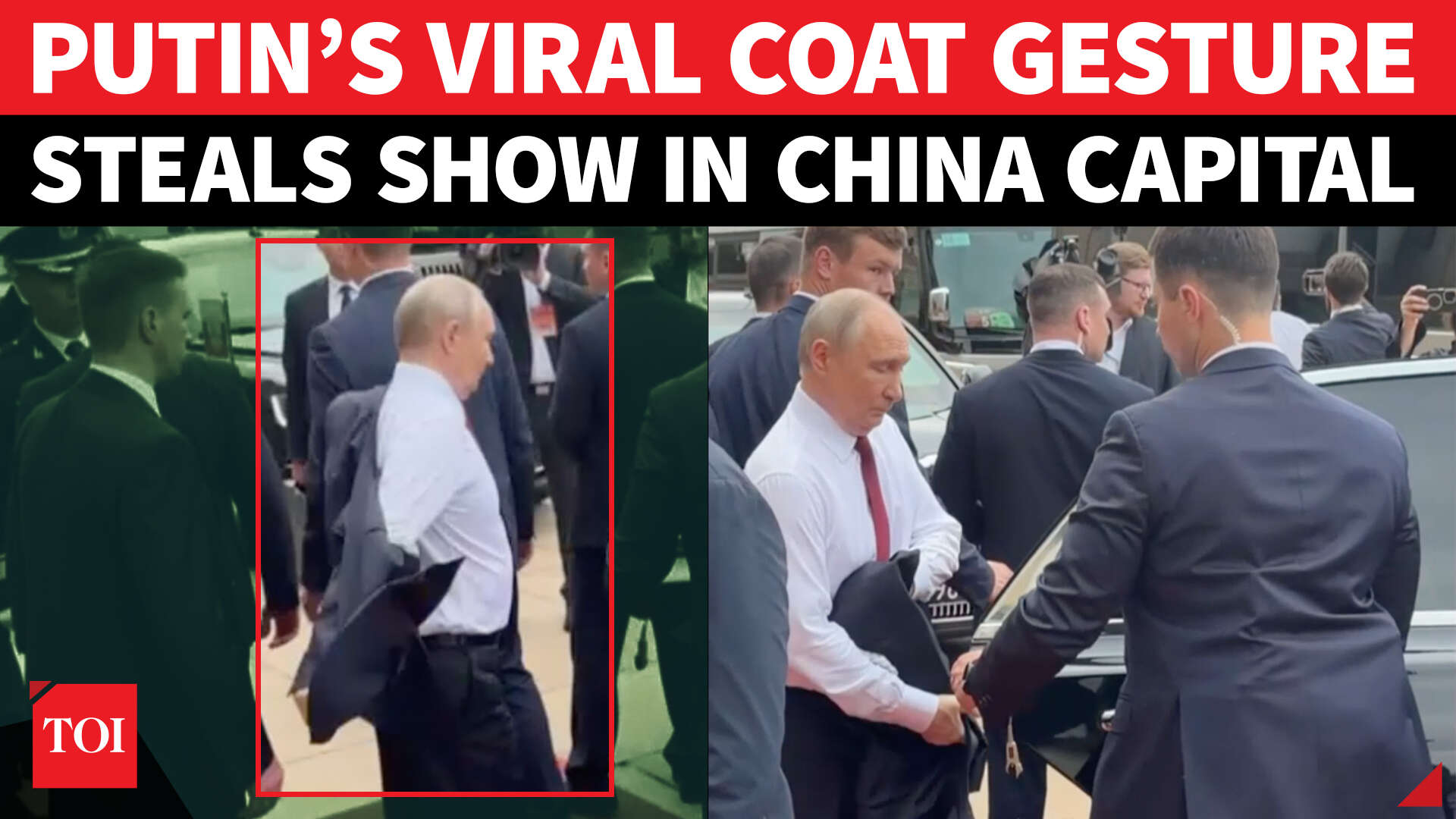 Hey Trump, watch out! Putin's jacket move goes viral; sparks frenzy in ...