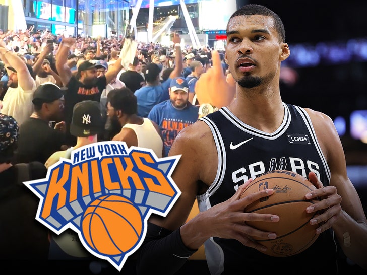 Knicks fans chant 'We want Wemby' after historic comeback vs. Cavs