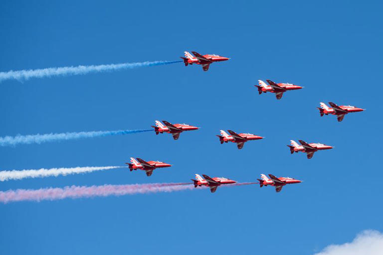 Red Arrows won't be flying in Wales this summer