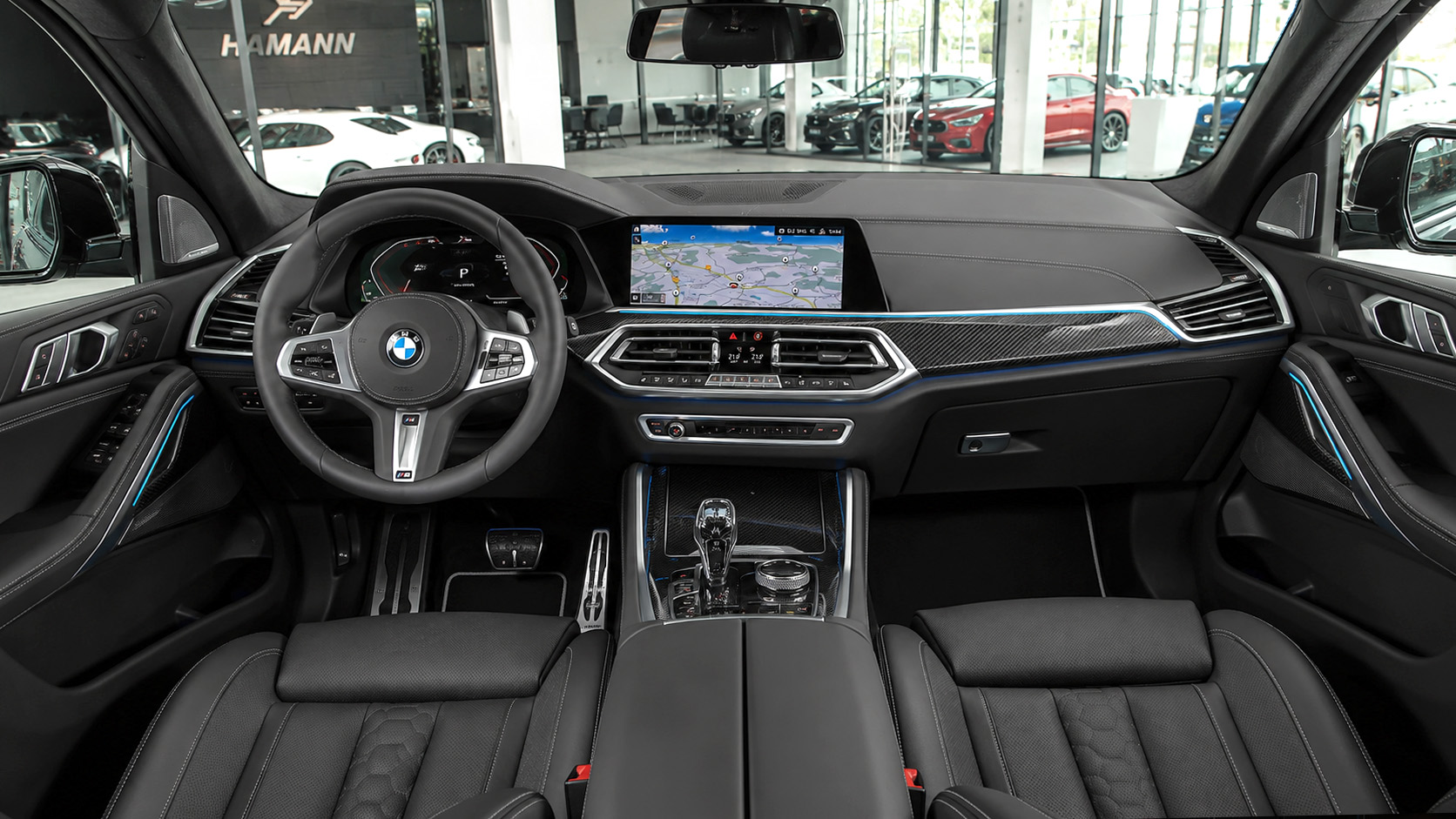 Hamann gives the BMW X6 interior a sharper custom look