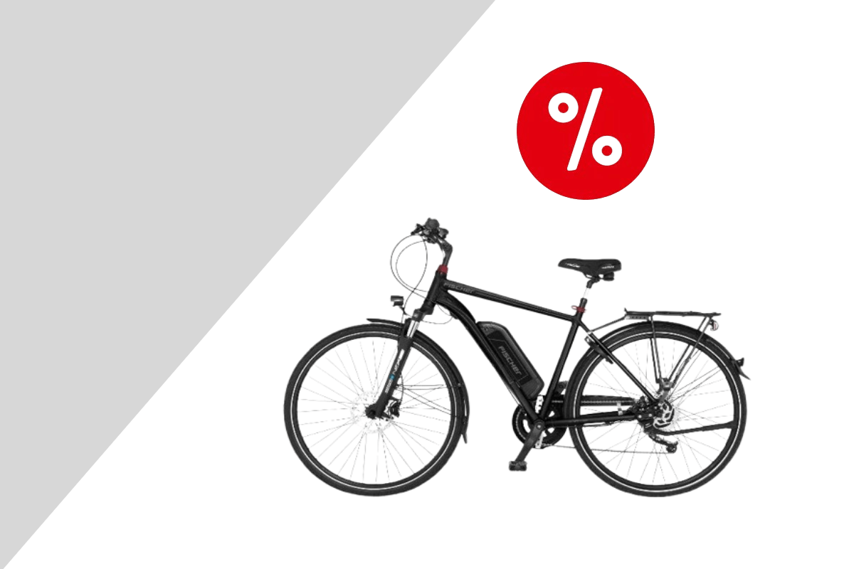 Fischer Trekking-E-Bike: Markenrad bei Lidl reduziert auf 1.299 Euro