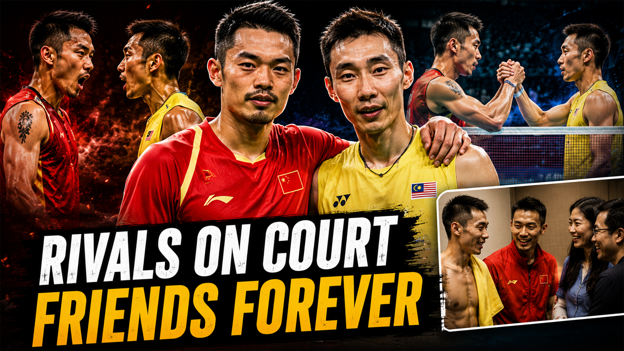 Lin Dan and Lee Chong Wei’s hidden bond