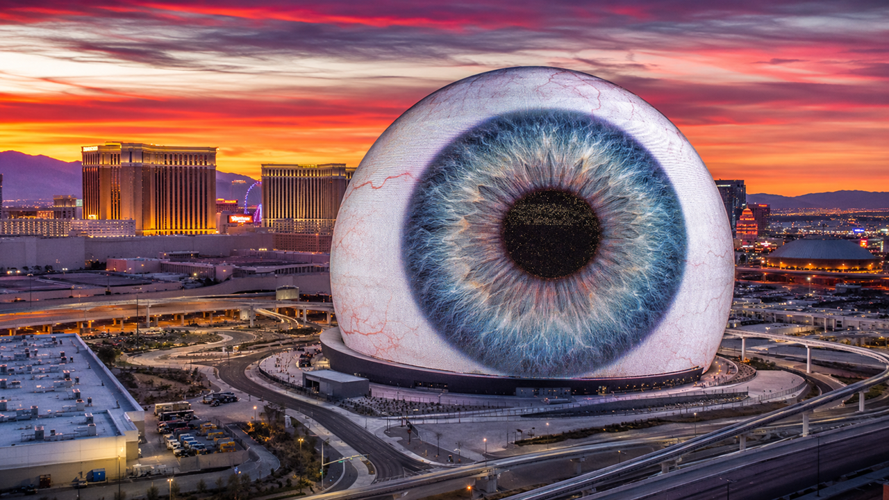 Las Vegas spent $2.3 billion on a spherical venue that can fit the ...