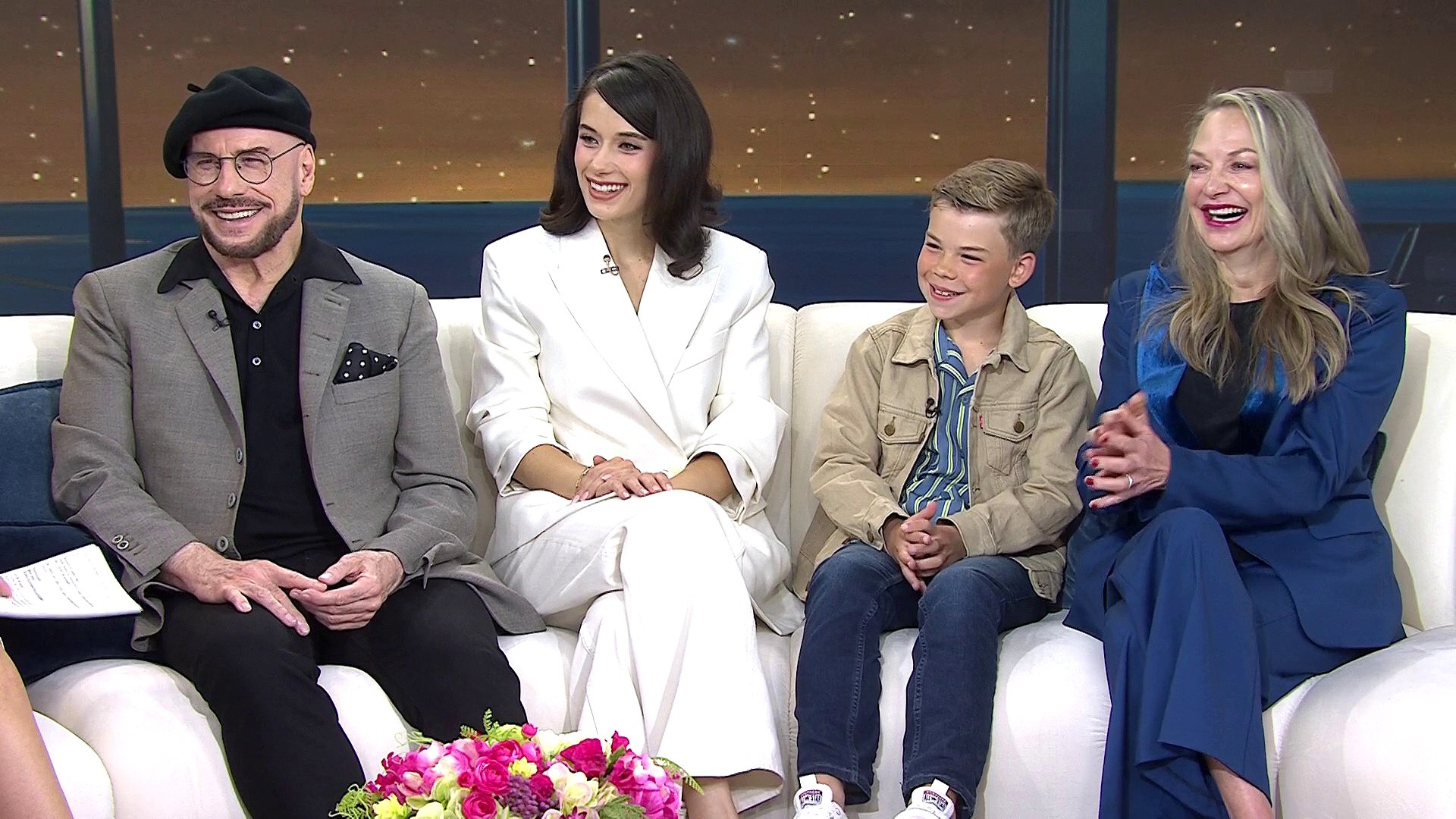 ‘Propeller One-Way Night Coach’ cast on honoring Travolta family
