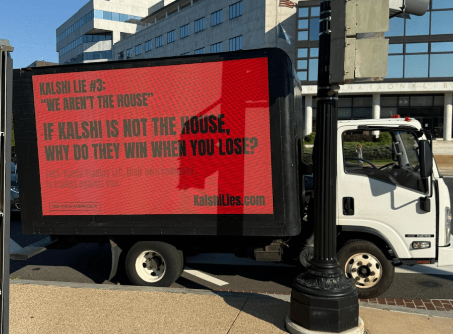 Anti-prediction market group kicks off DC ad blitz as industry ramps up ...