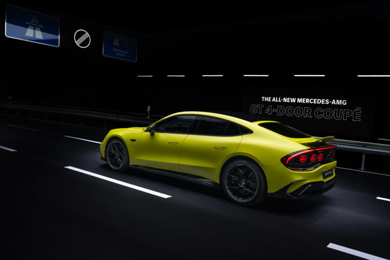 Mercedes-AMG goes electric with the 2027 GT 4-Door Coupe and three ...