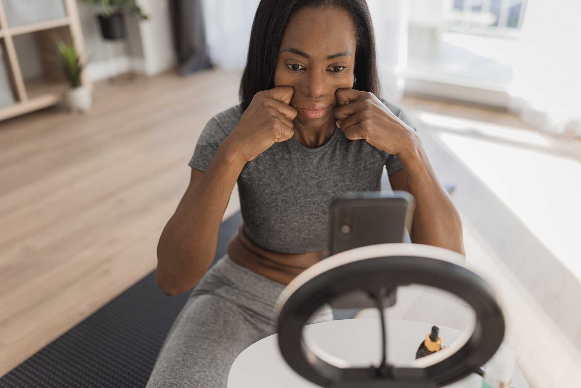 'Face yoga' searches have surged - social media says it's worth a place ...