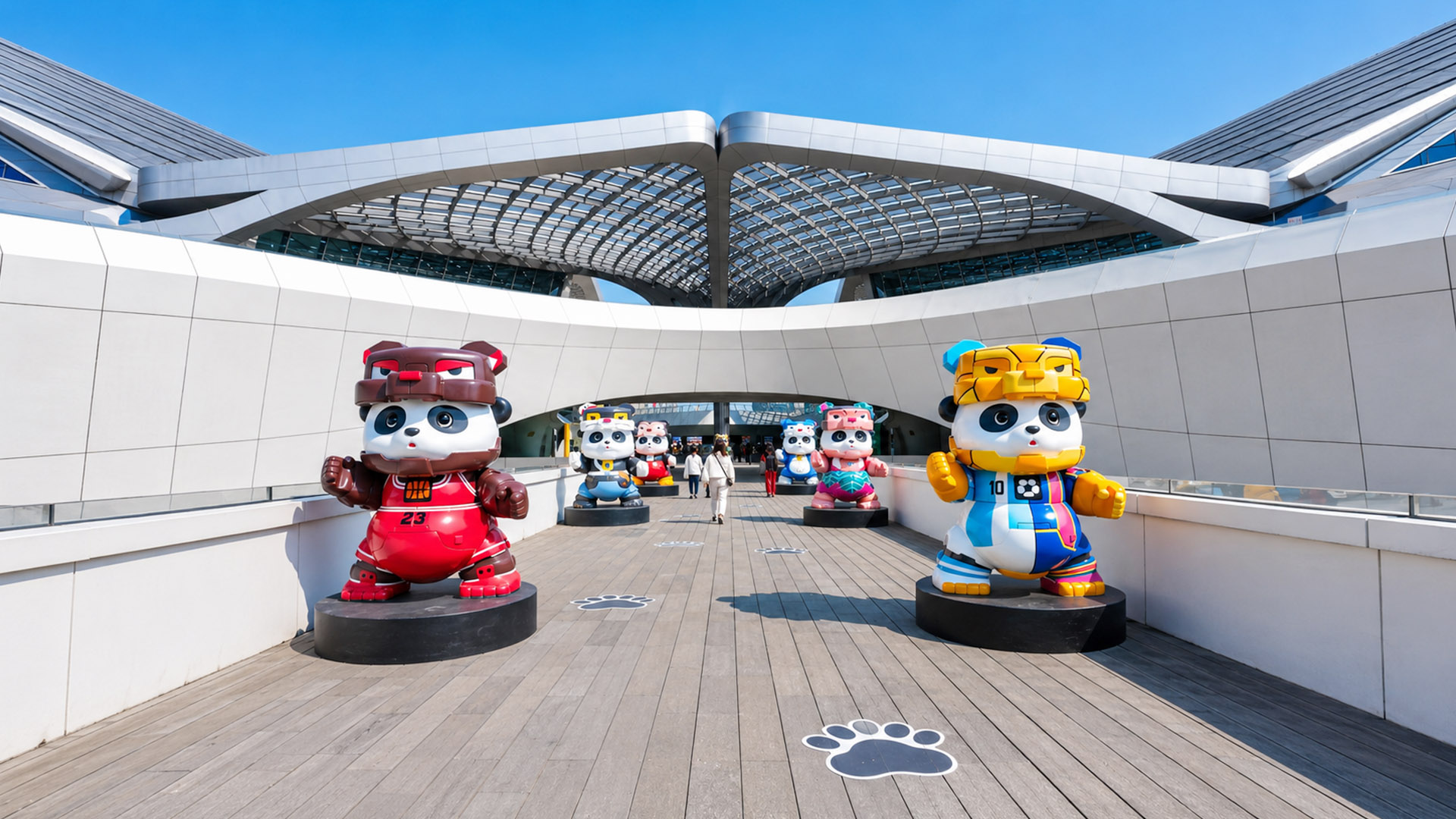 Inside China’s creative public space filled with giant pandas