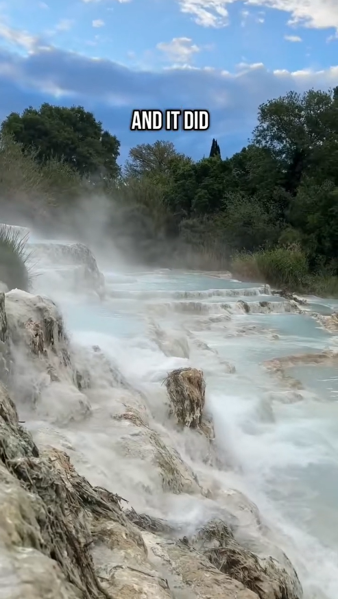 These natural hot springs in Italy feel almost unreal