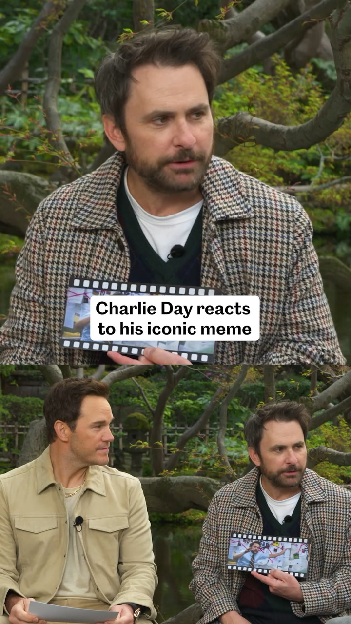 Charlie Day reacts to his iconic ‘It’s Always Sunny in Philadelphia’ meme