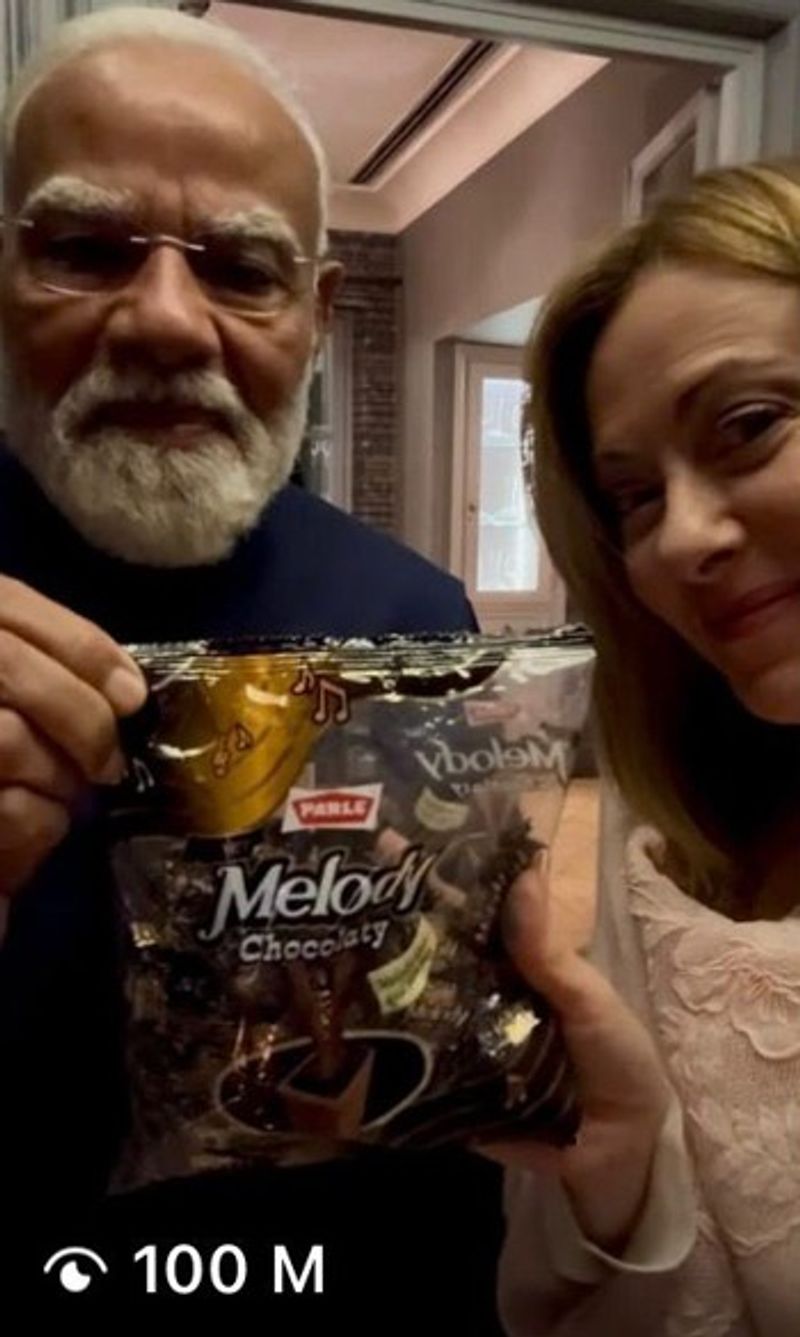 'Melody' for Meloni: PM Modi's toffee gift clip races past 100 million ...