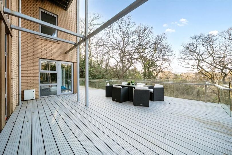 Inside the huge mansion hidden behind trees on Wales' most expensive street