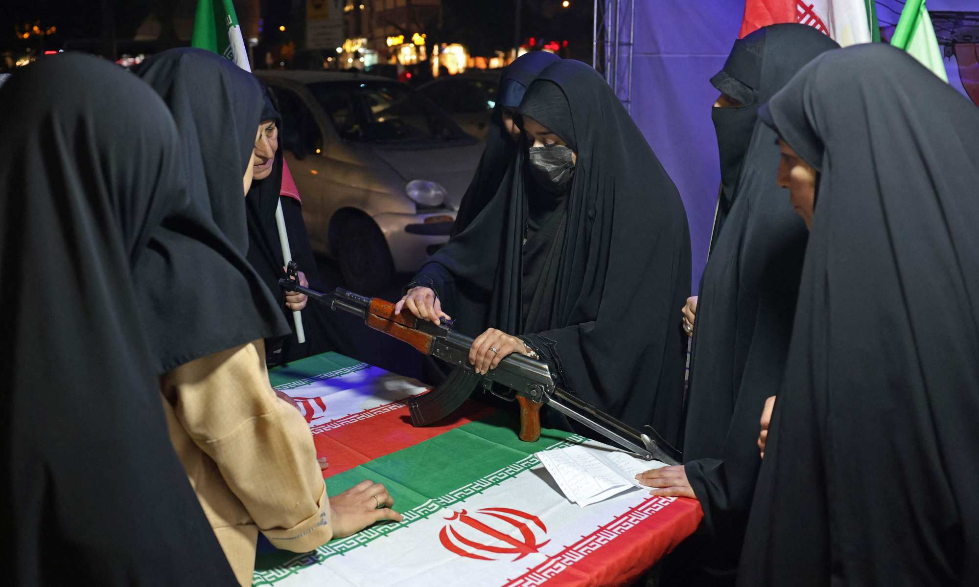 Iranian public get basic gun training amid Trump’s threats to restart war