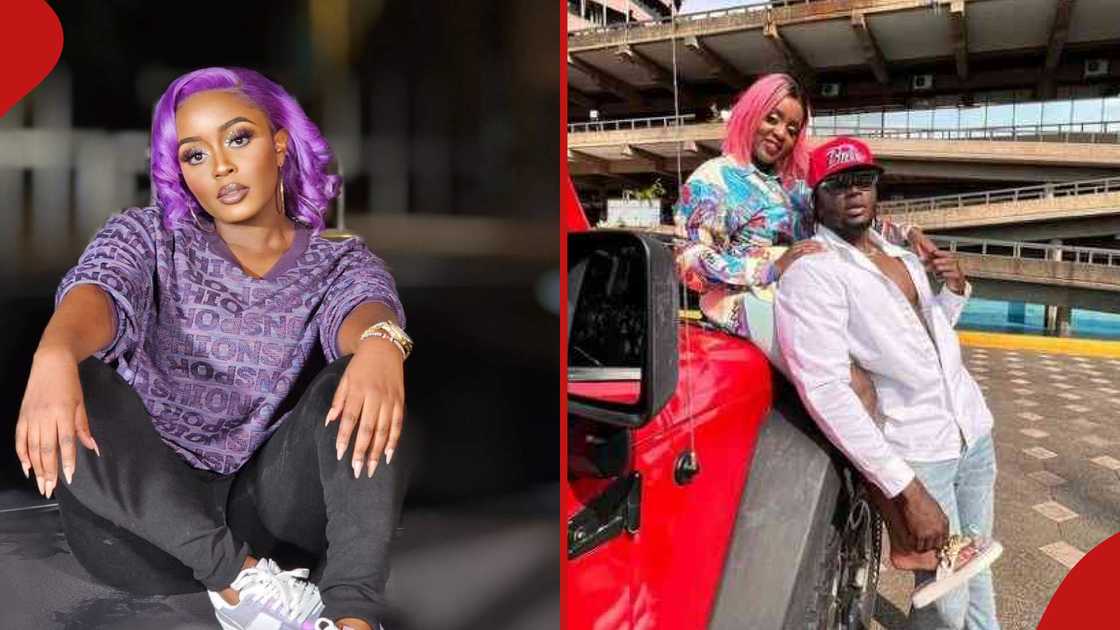 Nadia Mukami reacts to Arrow Bwoy's defeat to Shakib at Vurugu 2.0