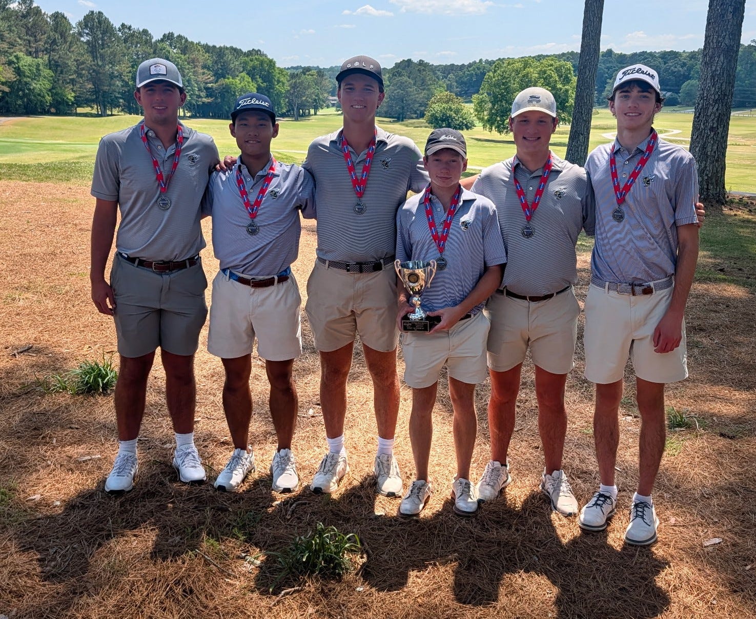 Benedictine bounces back to finish third at state boys golf finals