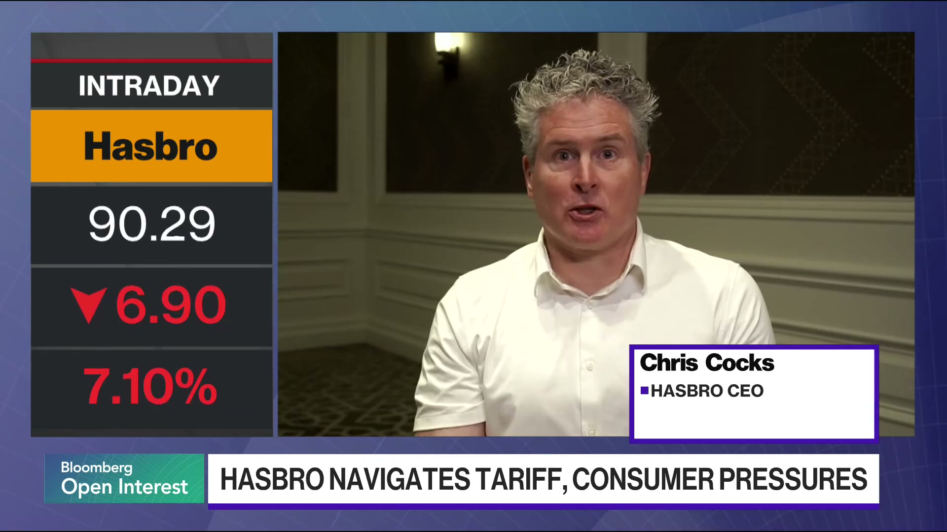Hasbro CEO on oil costs, video games and new projects