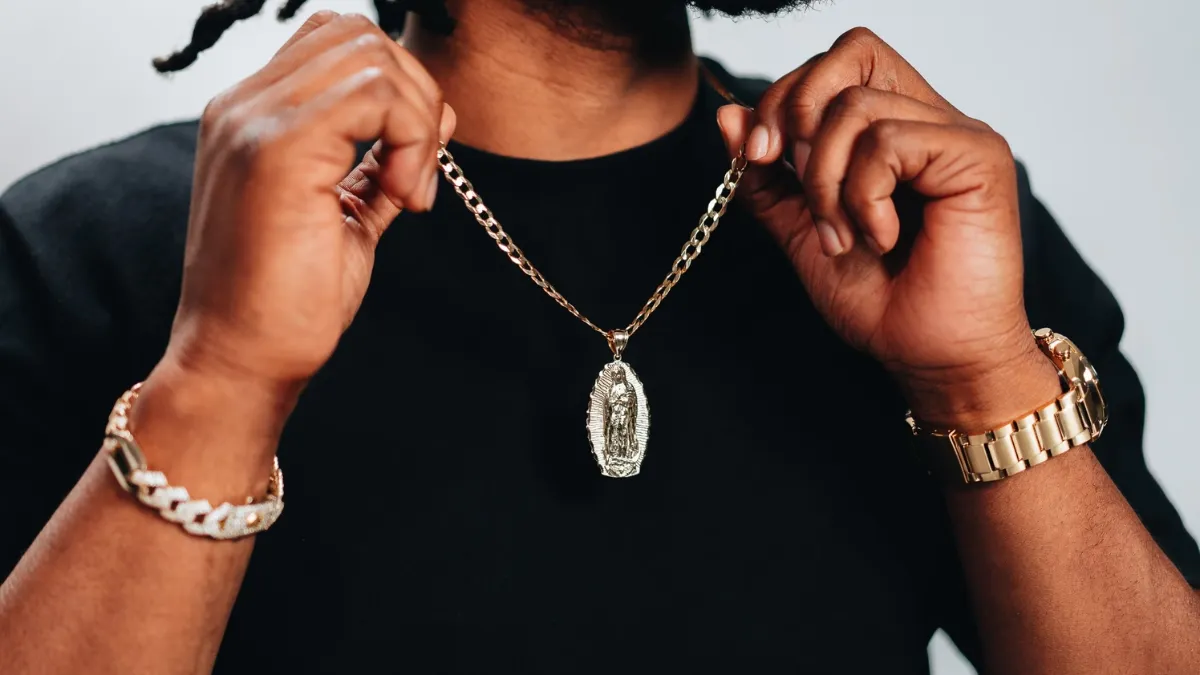 Top jewellery for men with bold chains, sleek bracelets and sharp ...