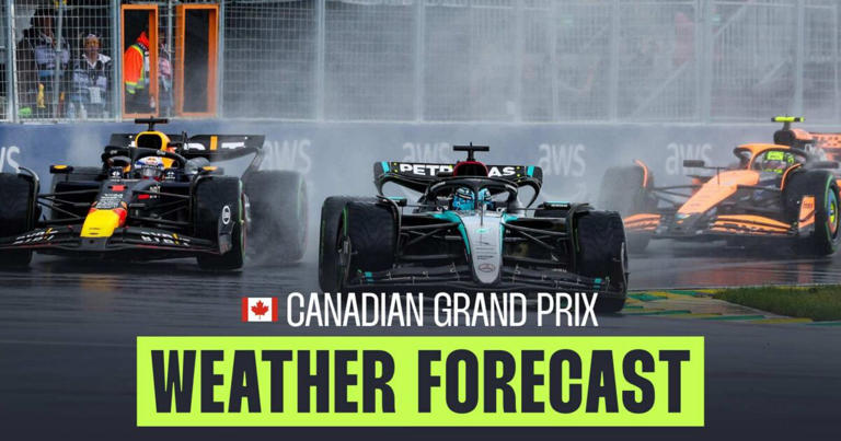 Canadian Grand Prix weather: Chance of rain decreasing for the race start
