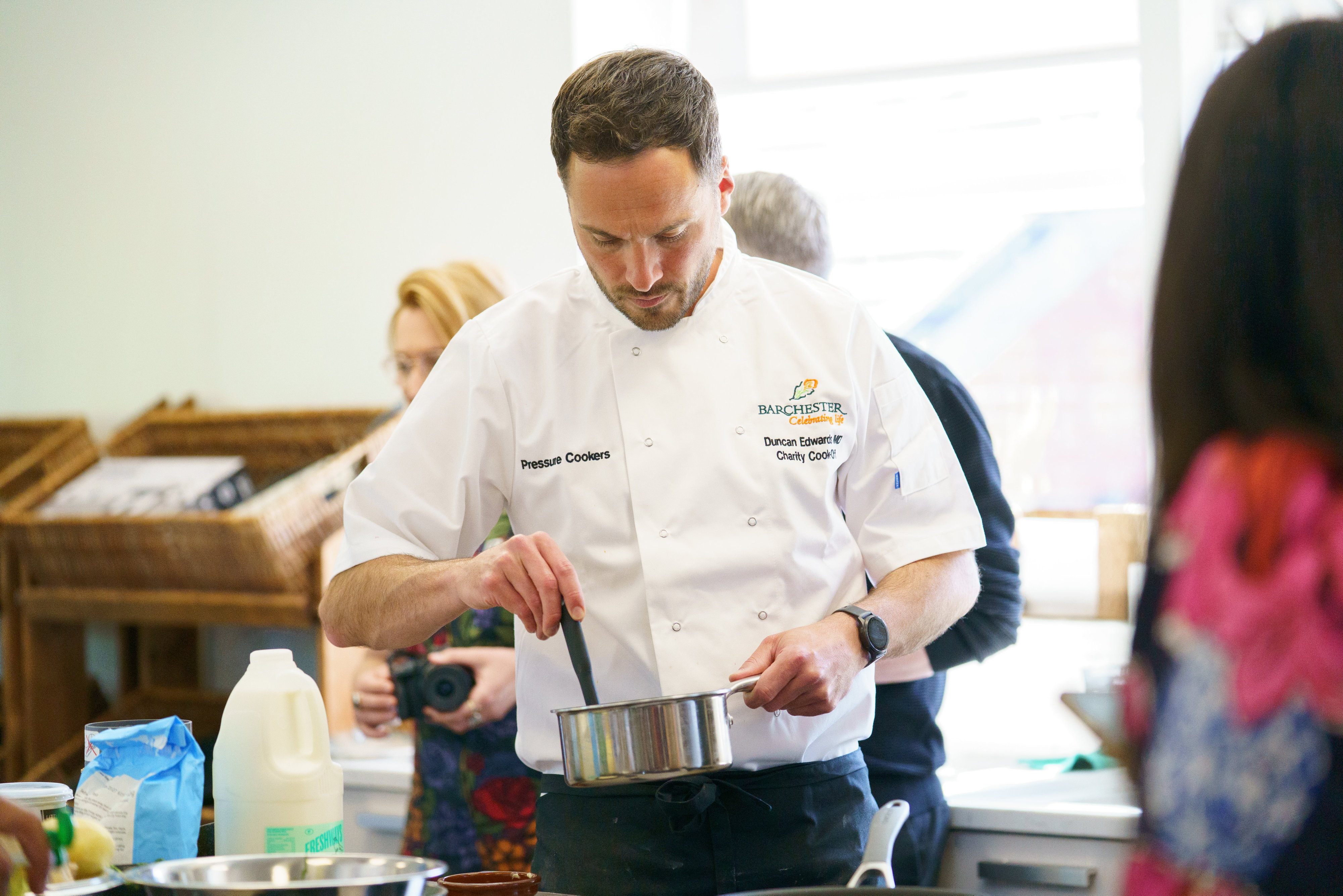 Guildford care home celebrates Barchester cook off win as charity event ...