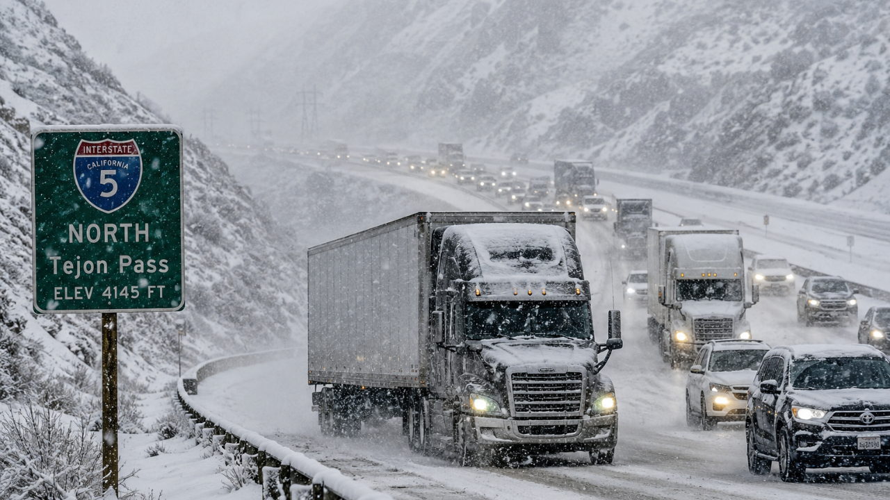 Massive California storm brings 20 inches of snow