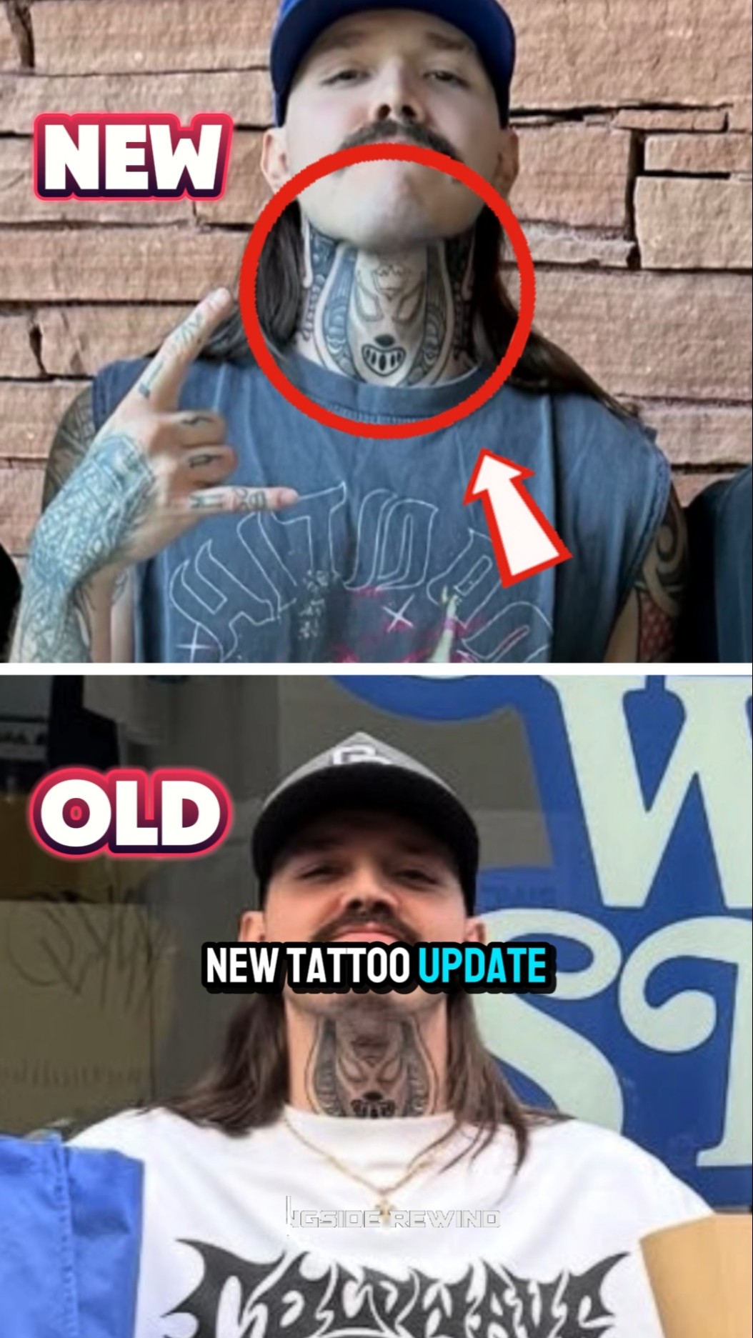 Dominik's Mysterio neck tattoo gets a major upgrade!