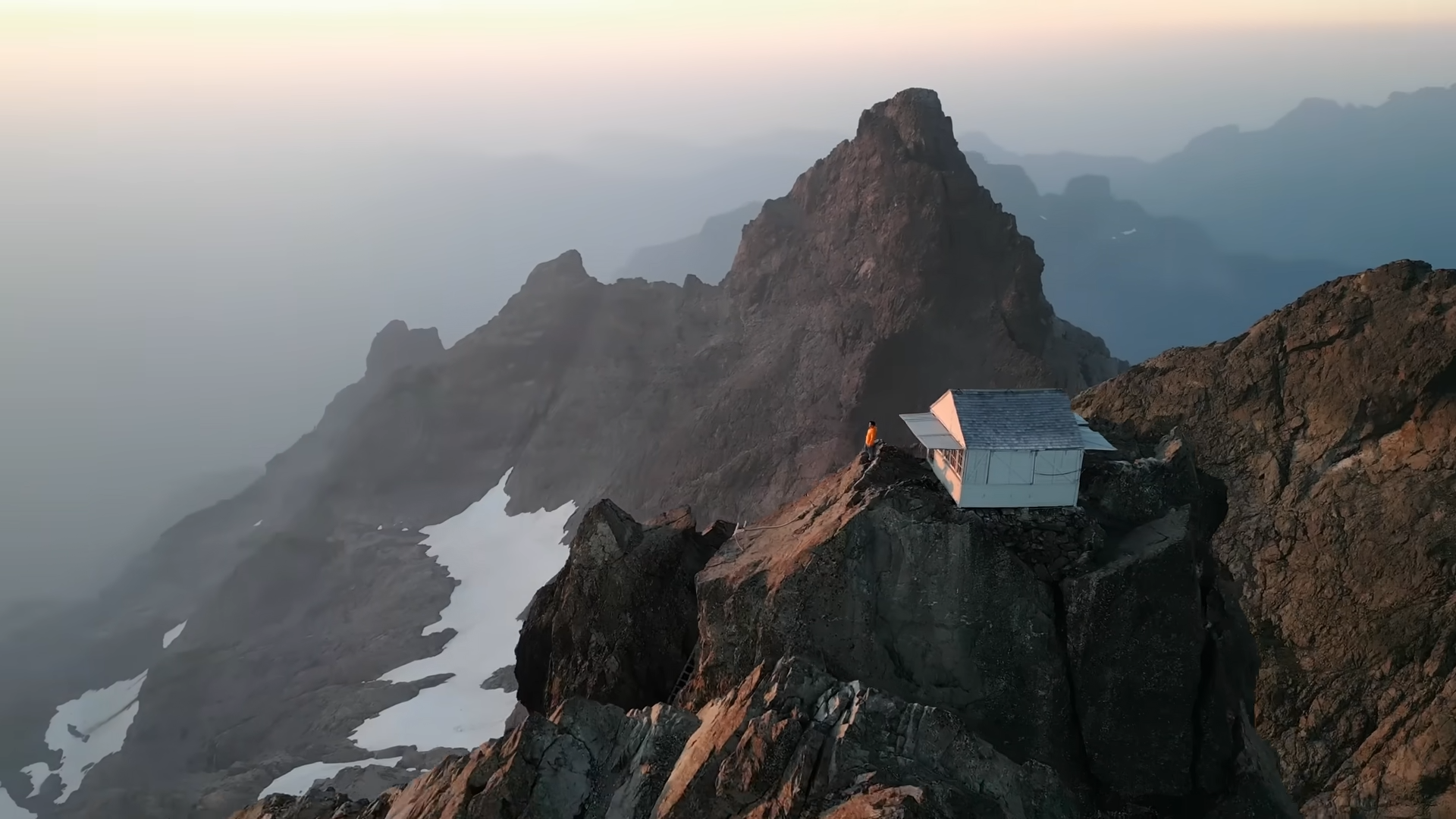 This cabin survived 100 years - yet almost no one survived the climb