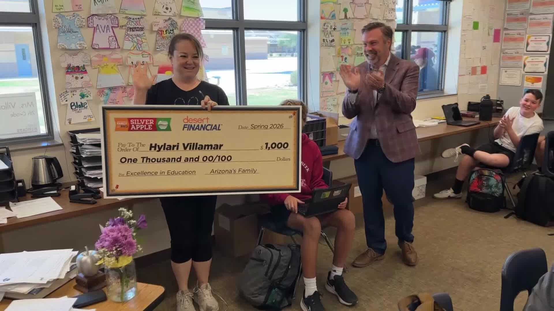 More than math: North Phoenix teacher’s passion earns her Silver Apple ...