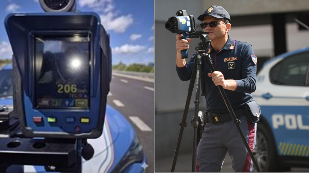 A tutta velocità durante la Cavalcata sarda: fotografato sulla Sassari ...