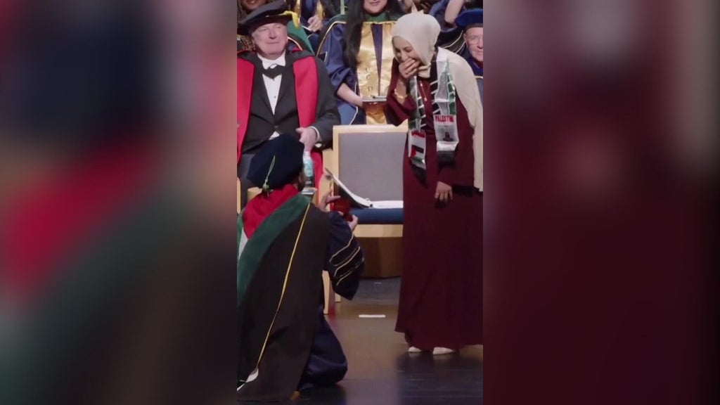 UC Davis School of Medicine ceremony turns into viral proposal moment