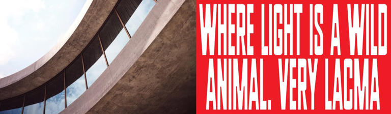 LACMA launches billboard campaign timed to David Geffen Galleries opening