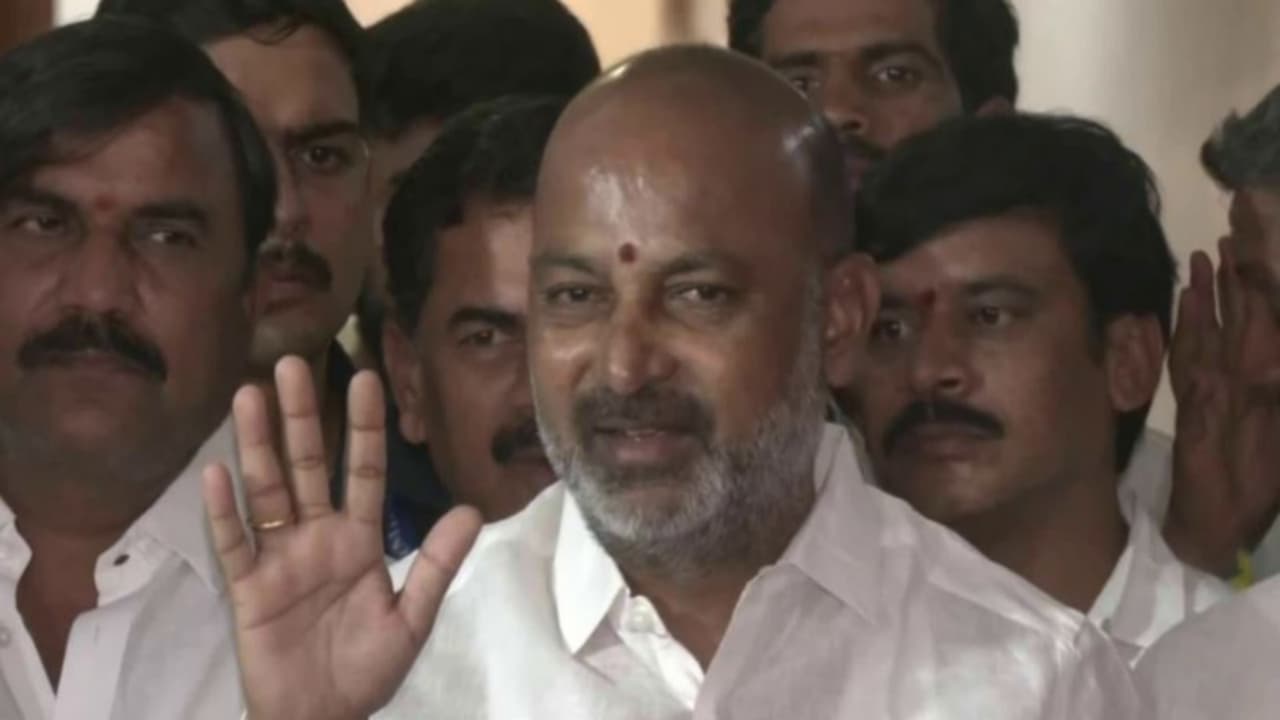 I am a BJP worker: Bandi Sanjay dismisses new party rumours, slams KCR